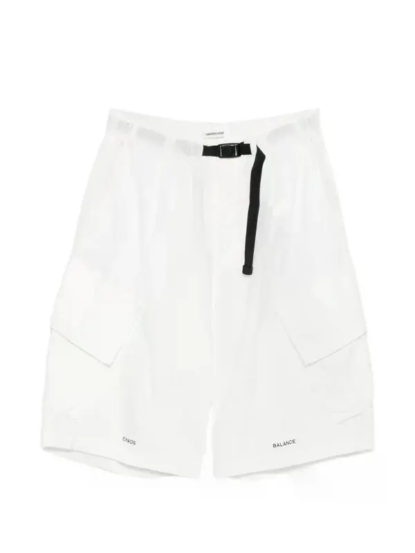 UNDERCOVERISM Buckle-fastening Shorts - White