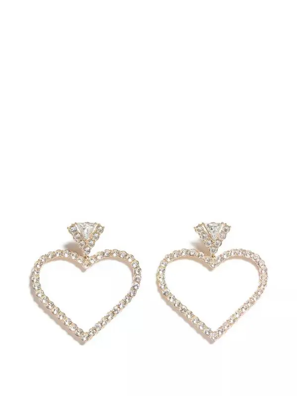 Valentino Garavani Coeur Royal Earrings - Gold