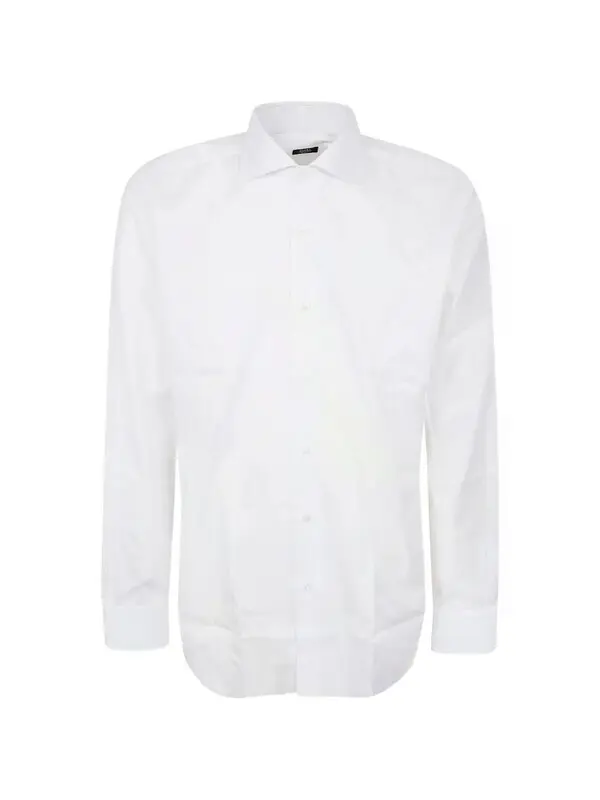 BARBA NAPOLI Button-fastening Shirt - White