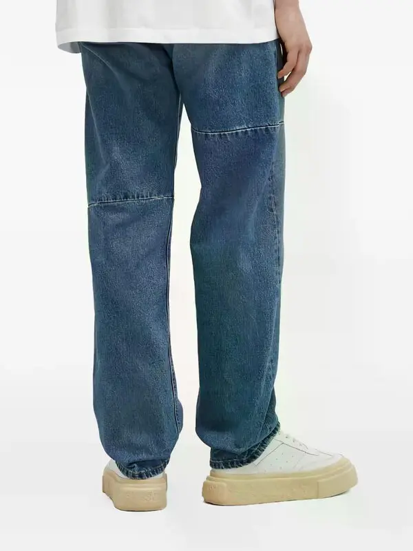 MAISON MARGIELA Paneled Denim Trousers - Blue
