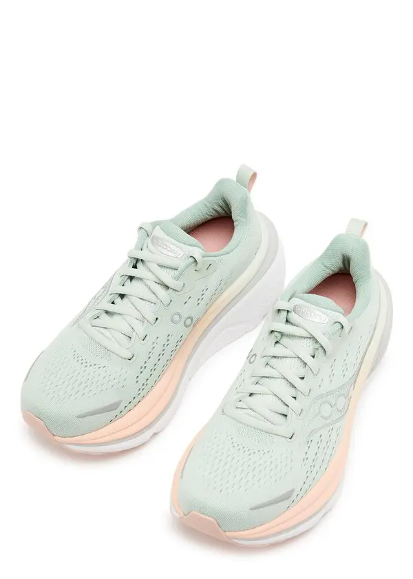 Saucony Hurricane 25 Mesh-knit Sneakers - Light Blue