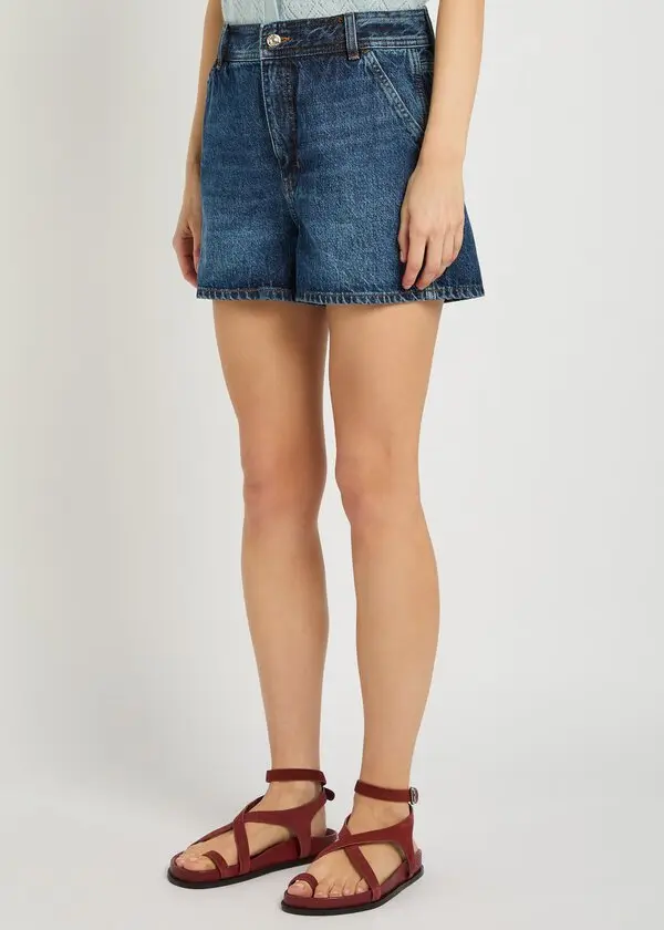 FRAME The Dockside Denim Shorts