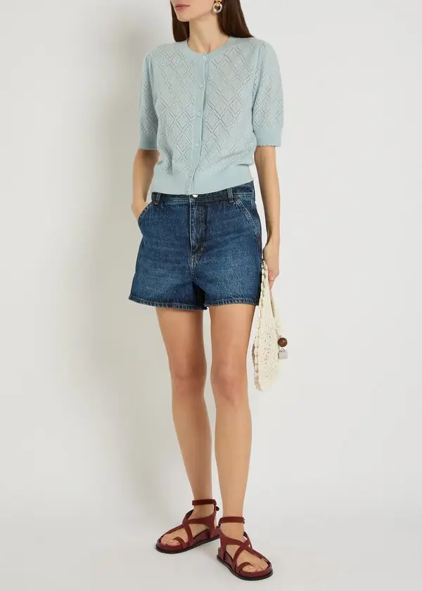 FRAME The Dockside Denim Shorts