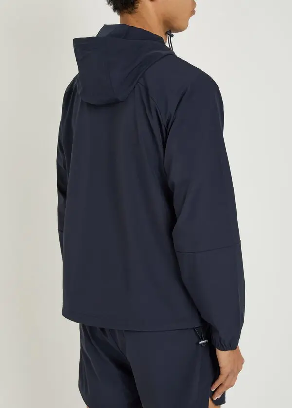 NOW YOU LIVE Overton Hooded Stretch-nylon Jacket