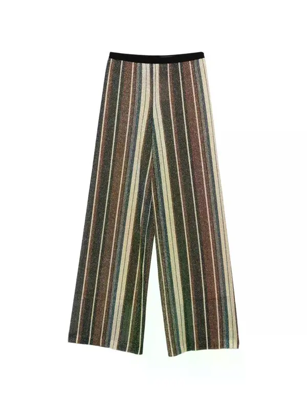 SIYU Zoe Striped Trousers - Neutrals