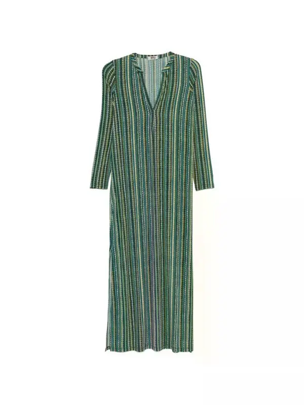 SIYU Baez V-neck Maxi Dress