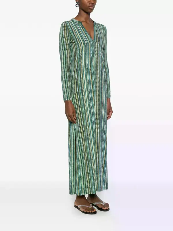 SIYU Baez V-neck Maxi Dress