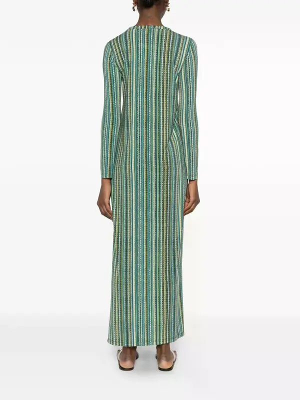 SIYU Baez V-neck Maxi Dress