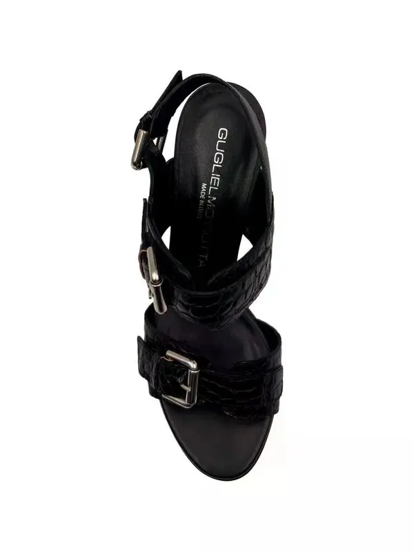 GUGLIELMO ROTTA Buckle-detail Platform Sandals