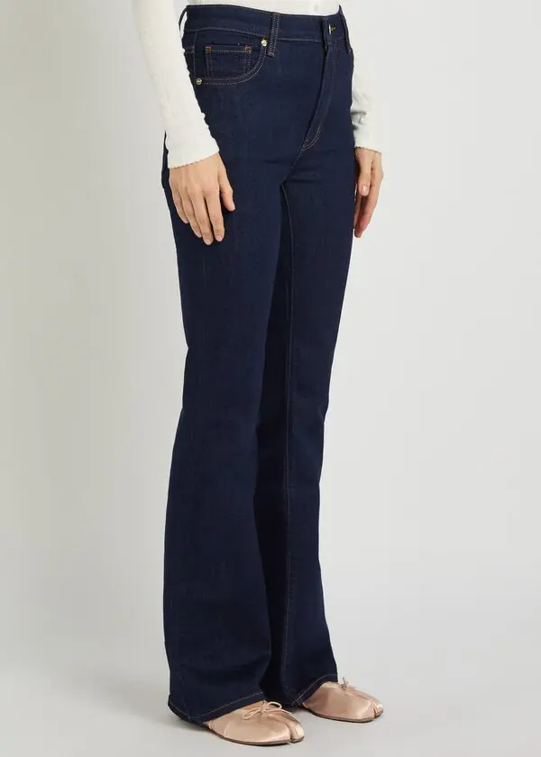 FRAME The Reboot Boot-leg Jeans - Navy