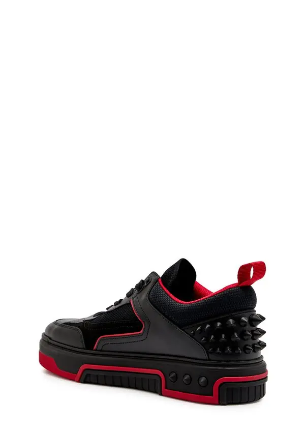 CHRISTIAN LOUBOUTIN Astroloubi Panelled Mesh Sneakers - Black