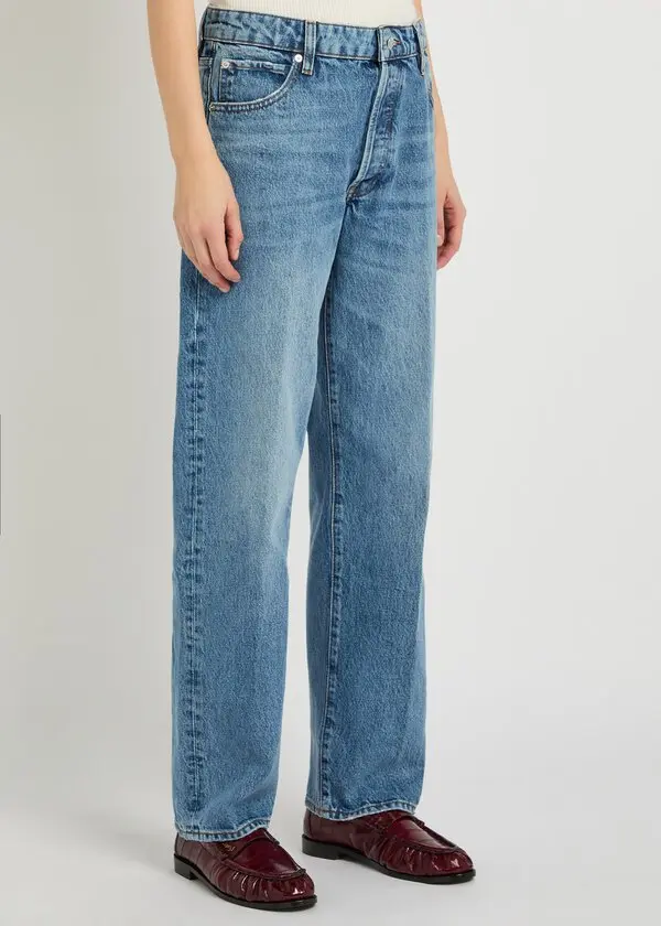 FRAME The Essential Straight-leg Jeans