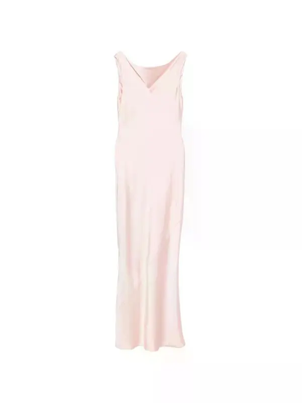 Norma Kamali Cowl Neck Maxi Dress - Pink