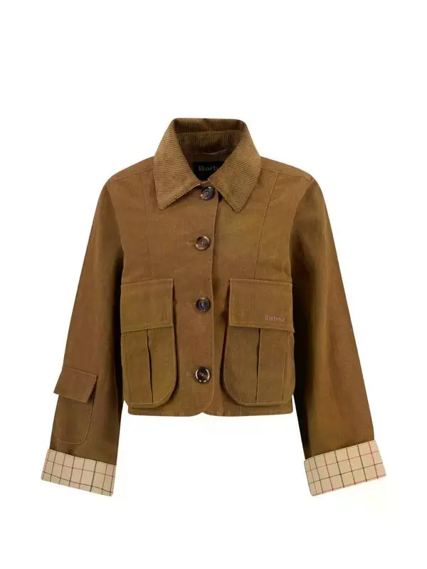 Barbour Dalbury Corduroy-collar Jacket - Brown