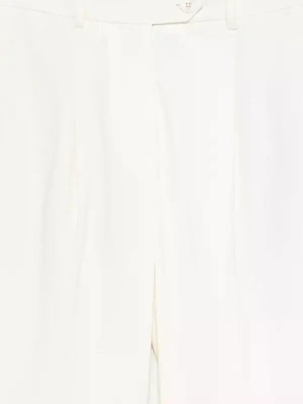 CIRCOLO 1901 Pleated Cropped Trousers - Neutrals