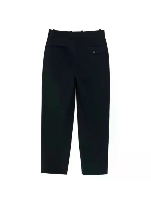 CIRCOLO 1901 Pleated Cropped Trousers - Blue