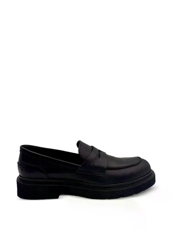 GUGLIELMO ROTTA Penny Loafers - Black