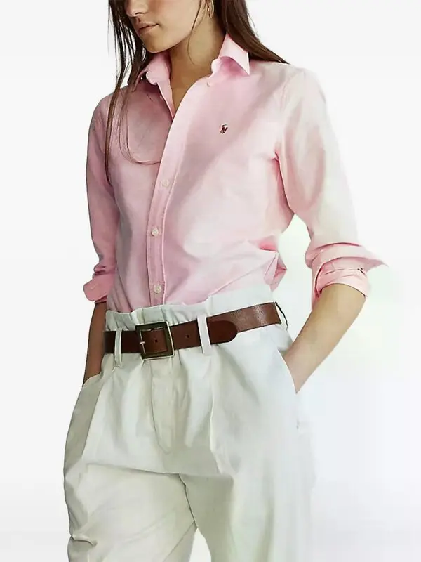 Polo Ralph Lauren Buttoned Long-sleeve Shirt - Pink