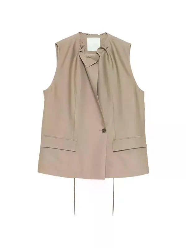 JNBY Deconstructed Waistcoat - Neutrals