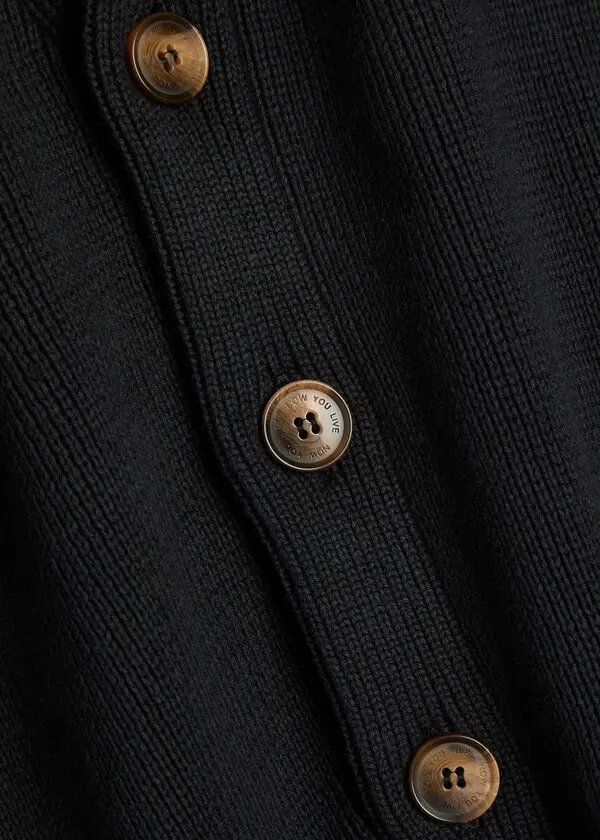 NOW YOU LIVE Carlton Cotton Cardigan