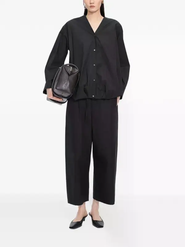 JNBY V-neck Blouse - Black