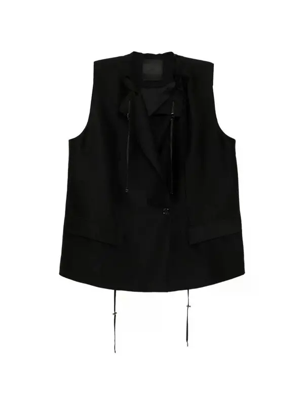 JNBY Deconstructed Waistcoat - Black