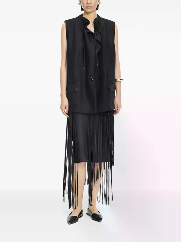 JNBY Deconstructed Waistcoat - Black