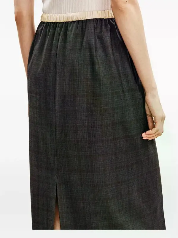 LESS H-line Checked Skirt