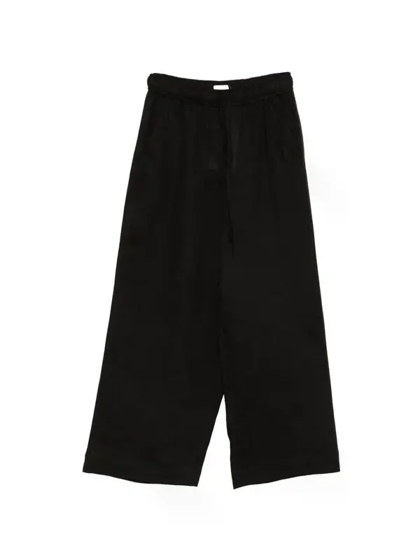Marella Uomo Drawstring Pants - Black