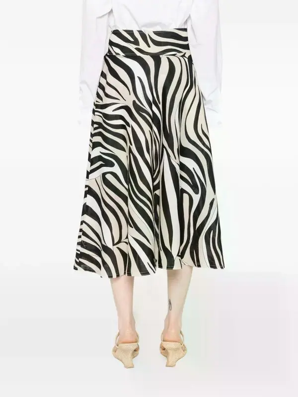 Marella A-line Midi Skirt
