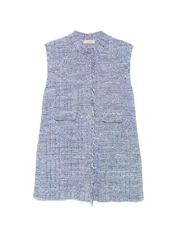 INTRECCI Fringe-detail Pocket Jacket