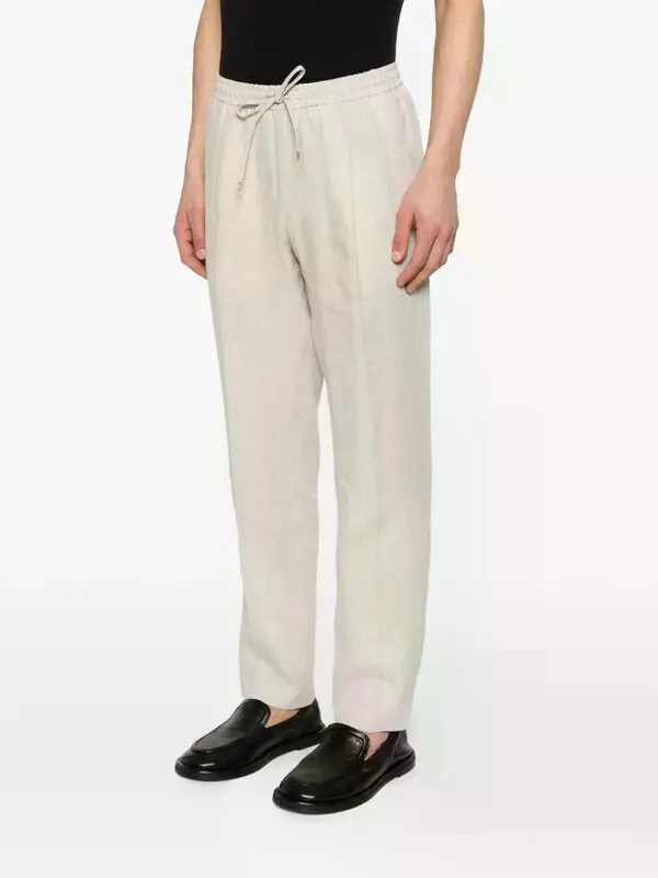 BRIGLIA 1949 Drawstring Trousers - Neutrals