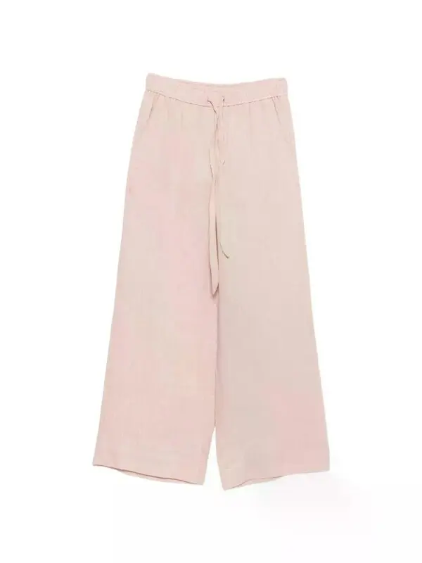 Marella Drawstring-fastening Palazzo Pants - Pink