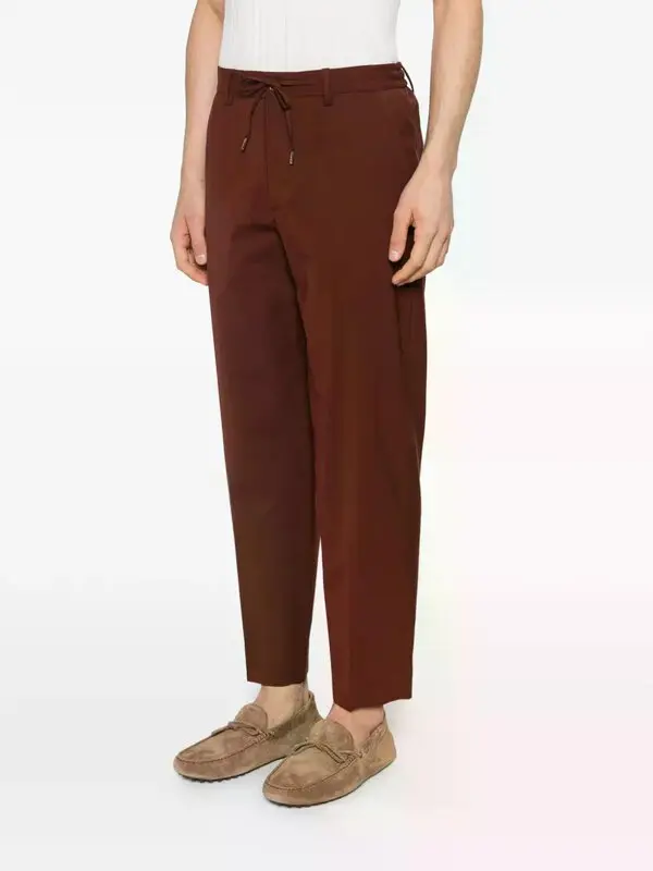 BRIGLIA 1949 Covents Drawstring Trousers - Brown
