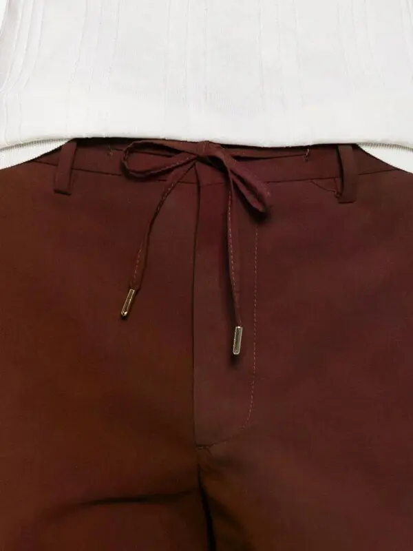 BRIGLIA 1949 Covents Drawstring Trousers - Brown