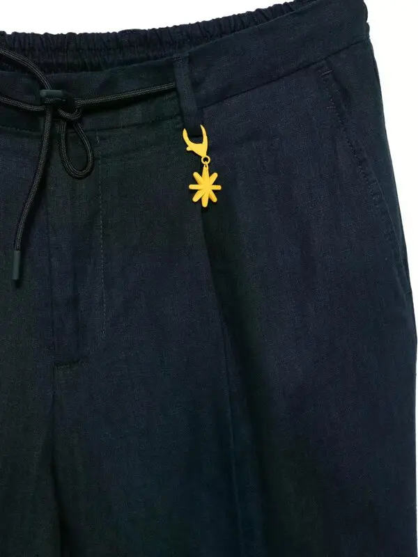 MANUEL RITZ Elasticated Trousers - Blue