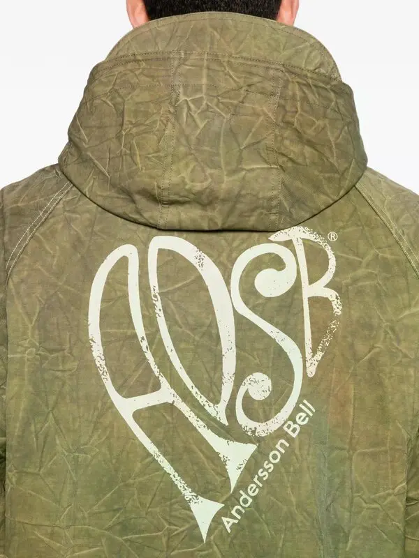 Andersson Bell Tie-dye Flap-pocket Jacket