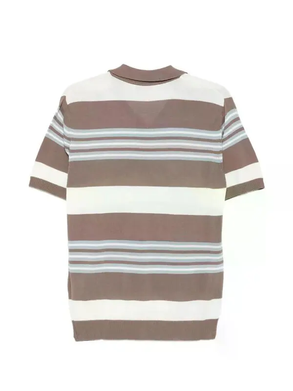 MANUEL RITZ V-neck T-shirt - Brown