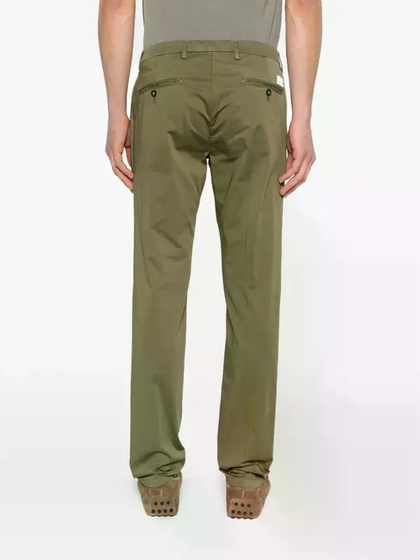 MANUEL RITZ Slim Fit Trousers - Green