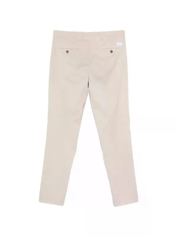 MANUEL RITZ Slim-fit Trousers - Neutrals
