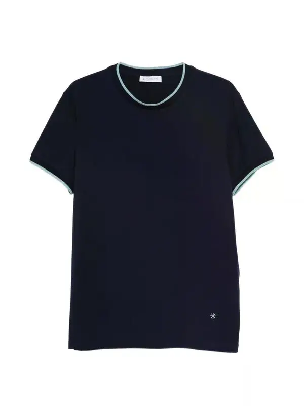 MANUEL RITZ Shot-sleeve T-shirt