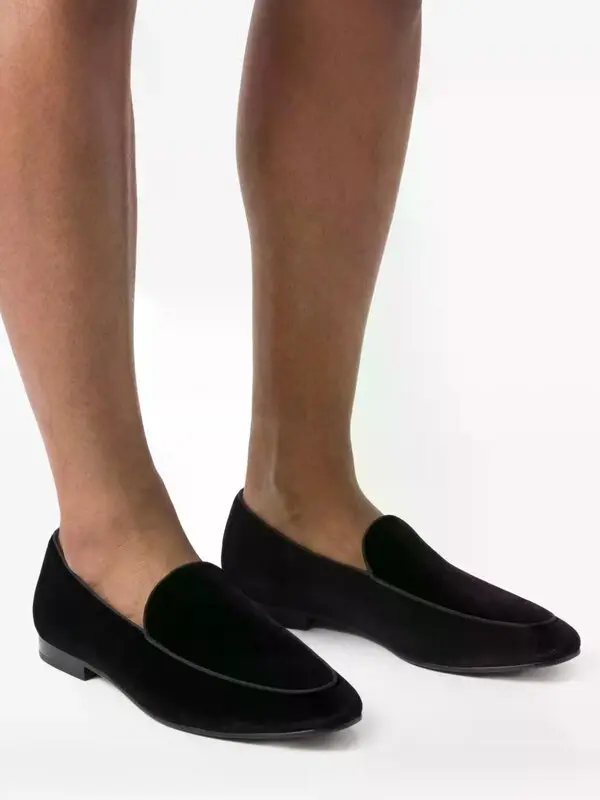 MANUEL RITZ Smooth Velvet Loafers