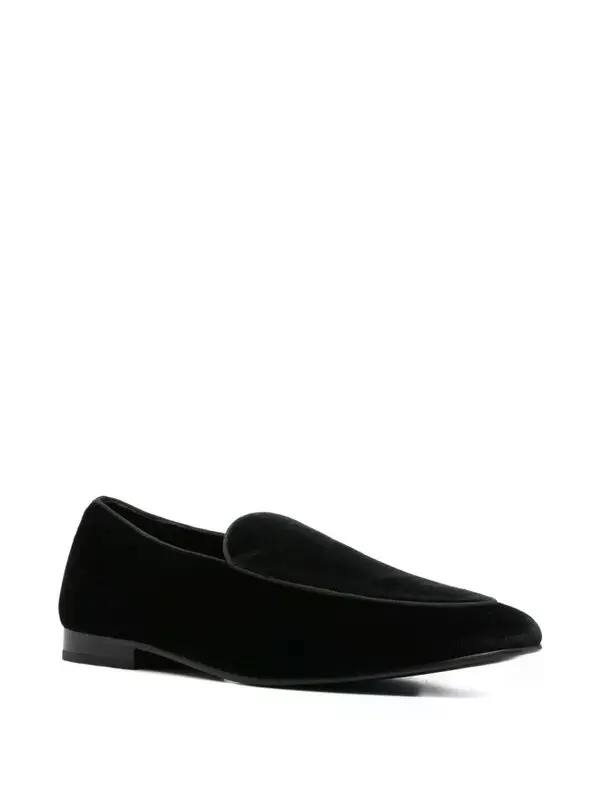 MANUEL RITZ Smooth Velvet Loafers