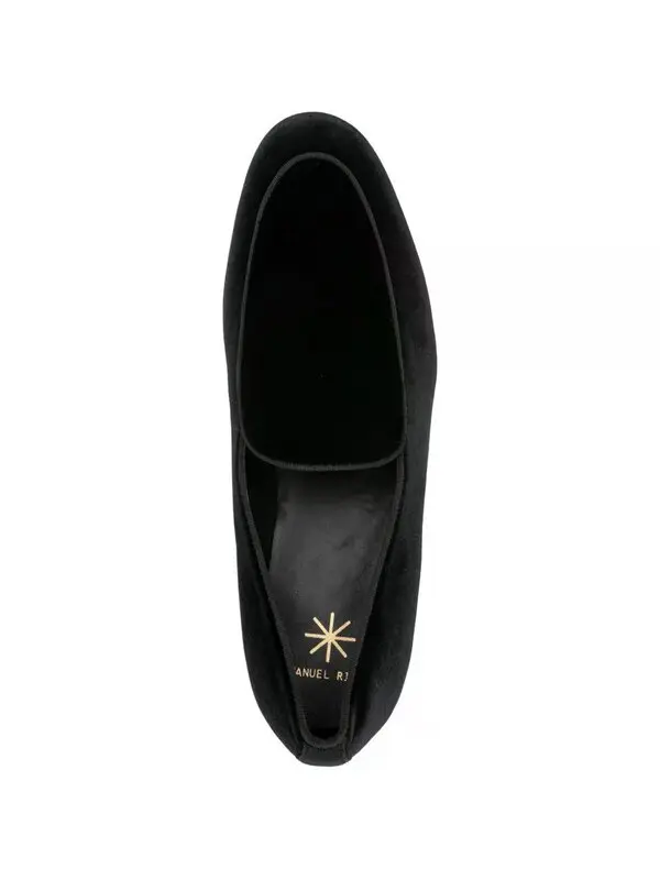 MANUEL RITZ Smooth Velvet Loafers