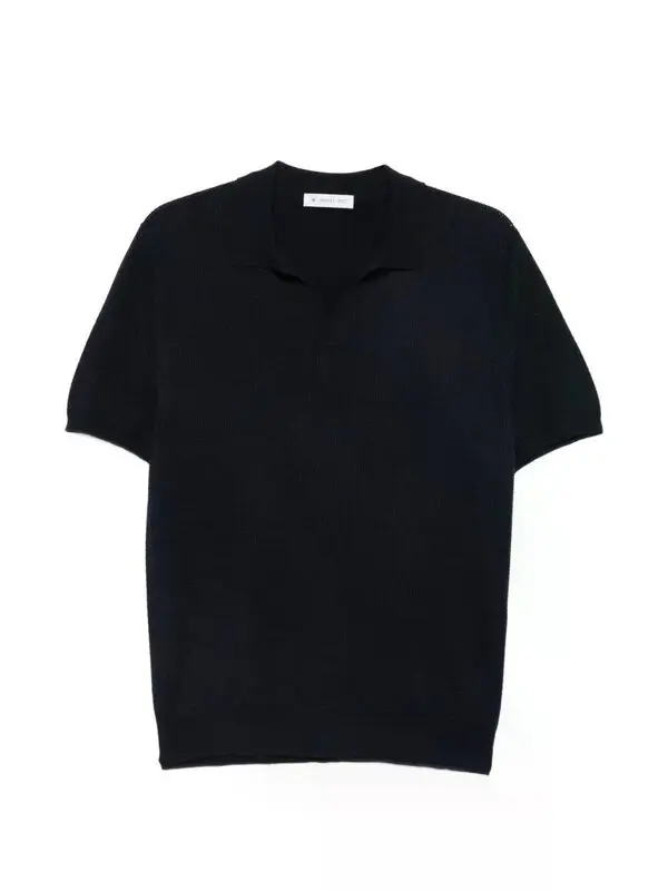 MANUEL RITZ V-neck T-shirt - Blue