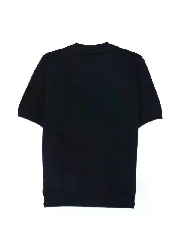 MANUEL RITZ V-neck T-shirt - Blue