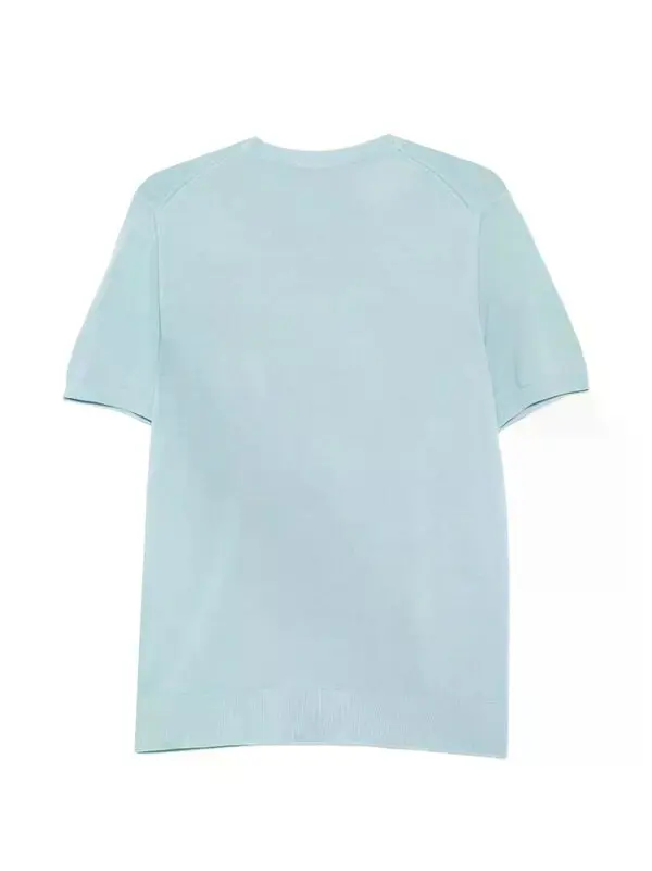 MANUEL RITZ Cotton T-shirt - Blue
