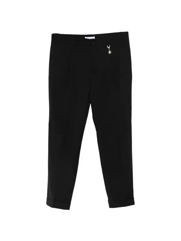MANUEL RITZ Charm Cuffed Trousers - Black