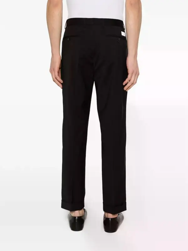 MANUEL RITZ Charm Cuffed Trousers - Black