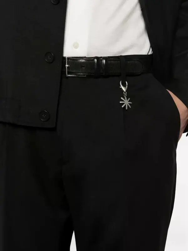 MANUEL RITZ Charm Cuffed Trousers - Black